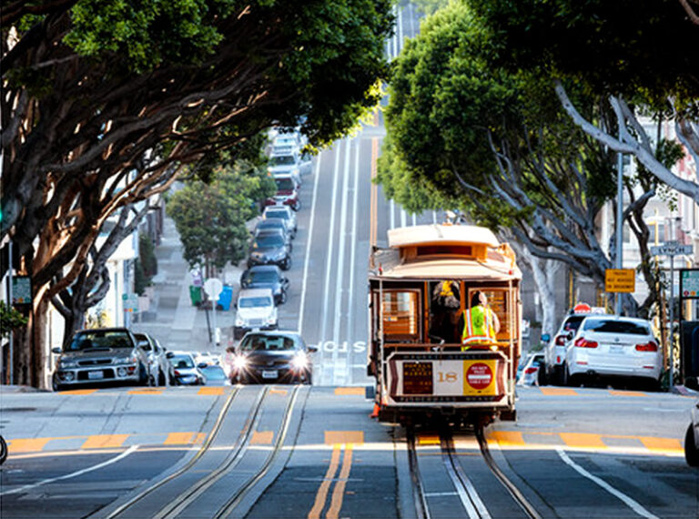 Tranvía Funicular de San Francisco : Horario : Mapa : Paradas : Tarifas ...