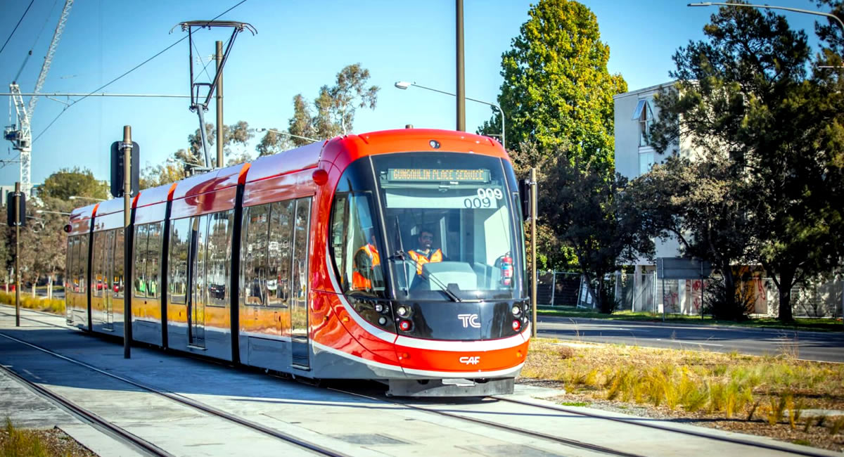 Tranvías de Canberra : Horario : Mapa : Paradas : Tarifas » Tranvías