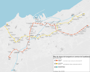 Tranvía de Casablanca : Casa Tramway : Horario : Mapa : Paradas ...