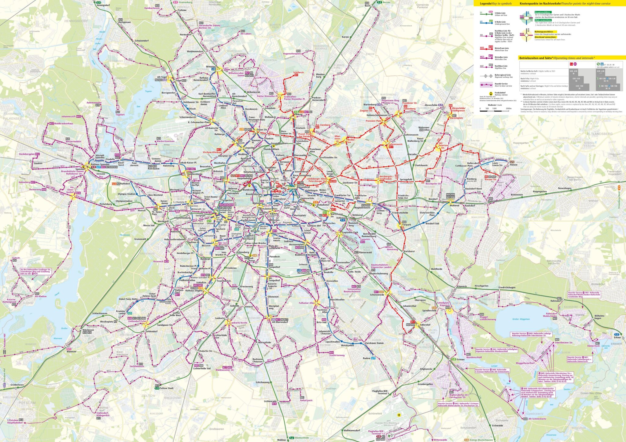 Tranvía y MetroTranvía de Berlín : Horario : Mapa : Paradas : Tarifas ...